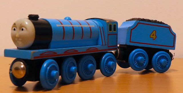 GORDON-THOMAS THE TRAIN Wooden Railway Tank Engine Tender For Thomas ...