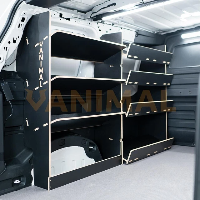 VW ID BUZZ Cargo NS Hexaboard Van Racking: Side Load and Rear Toolbox ...