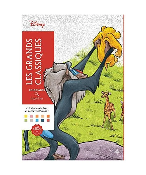 COLORIAGES MYSTÈRES LES grands classiques Disney, Disney EUR 12,58 ...