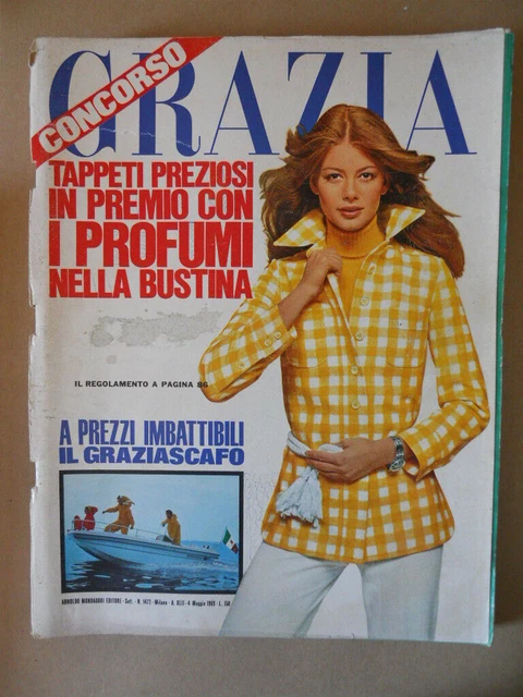 GRAZIA RIVISTA DI moda n 1472 1969 [G64] EUR 7,93 - PicClick FR
