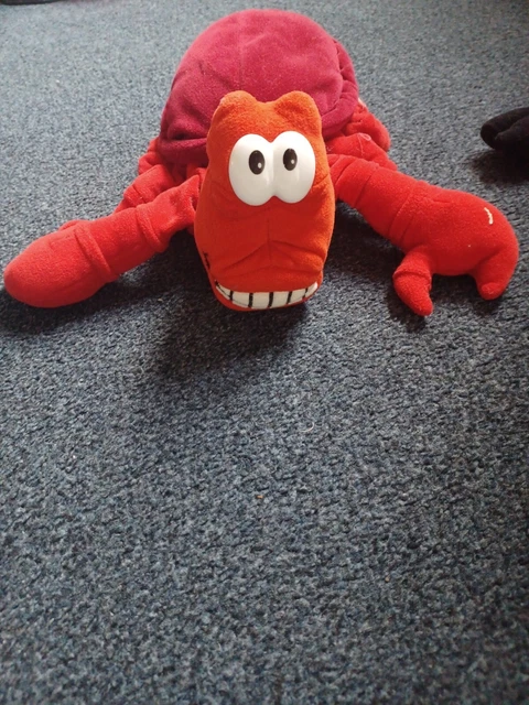 DISNEY THE LITTLE Mermaid Sebastian Hand Puppet Plush Soft Toy ...