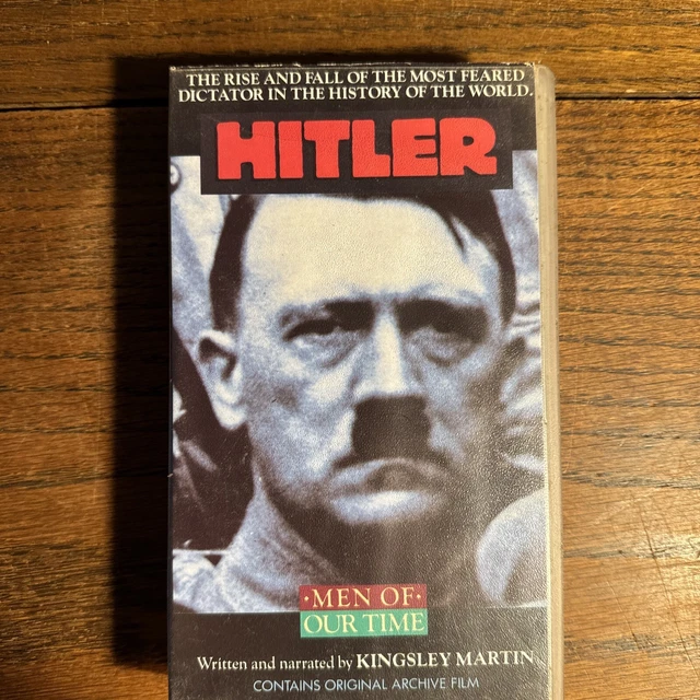 HITLER VHS VIDEO Men Of Our Time £9.99 - PicClick UK