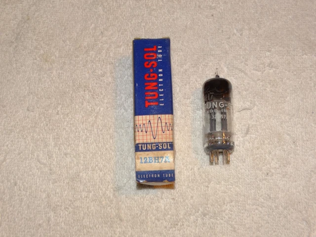 1 X 12BH7A G.E./Tung-Sol Tube *NIB*NOS*1957*Tested Good*#10 £37.92 ...