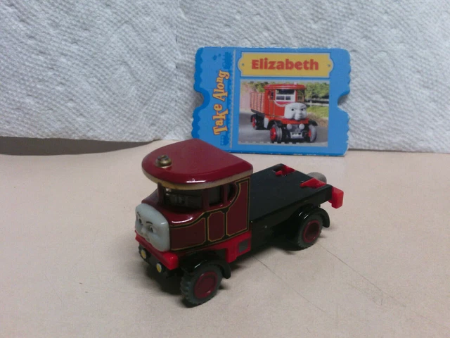 THOMAS AND FRIENDS Take-Along Elizabeth with Card 2006 Diecast Metal NO ...