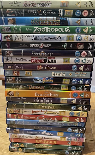 DISNEY DVD BUNDLE Of 24 Great Disney Films £15.00 - PicClick UK