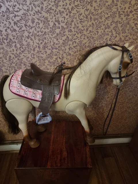 OUR GENERATION 20& Posable Morgan Horse bridle & Saddle by Battat . £18 ...