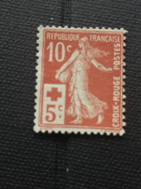 TIMBRE FRANCE 1914 N° 147 semeuse fond plein 10 c + 5 c rouge NEUF EUR 2,00 - PicClick FR