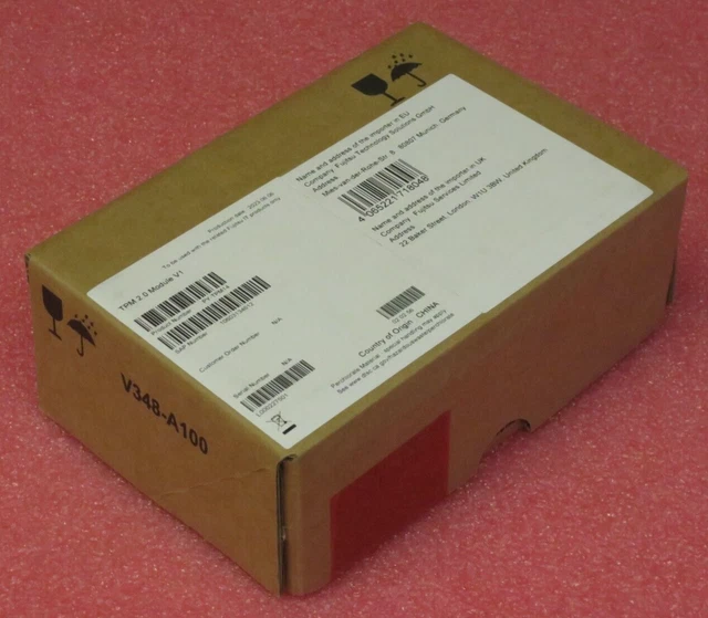 NEW FUJITSU TPM Module 2.0 v1 for M6 PY-TPM14 10603134612 S26361-F3552 ...
