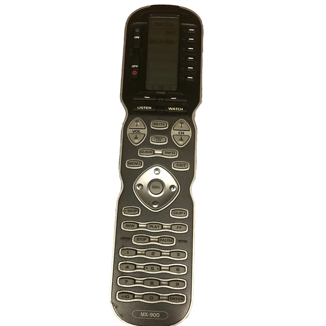 GENESIS MX-900 UNIVERSAL Remote Control Programmable Remote OEM Tested ...