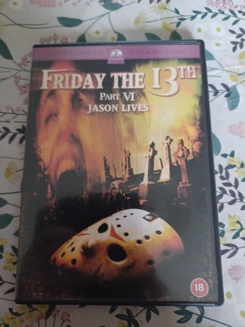 FRIDAY THE 13TH Part VI Jason Lives DVD Horror (2002) Thom Mathews EUR ...