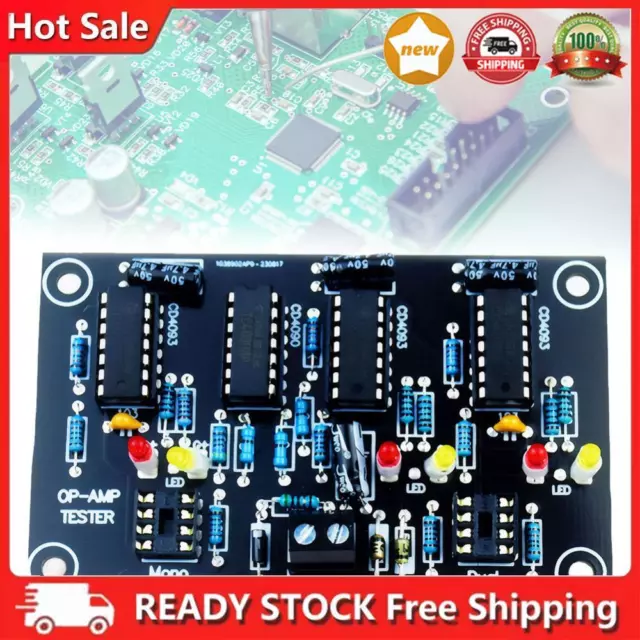 COMMONLY USED OPERATIONAL Amplifier Tester OP AMP Tester TL071 TL072 ... COMMONLY USED OPERATIONAL Amplifier Tester OP AMP Tester TL071 TL072 ...