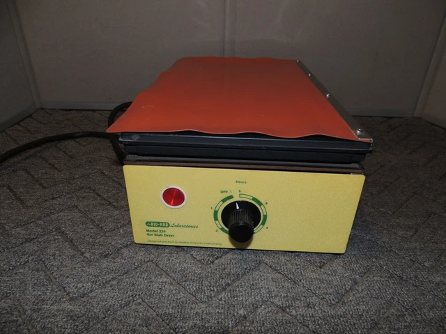 SÉCHOIR À DALLES gel Bio Rad Laboratories modèle 224 EUR 55,49 ...