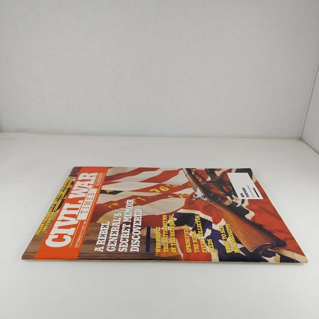 CIVIL WAR TIMES Magazine Sep/Oct 1989 Rebel General Secret Memoir ...