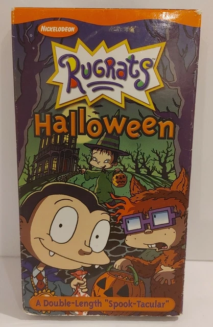 RUGRATS - HALLOWEEN (VHS, 2002) Nickelodeon Cult Kids Holiday Episodes ...