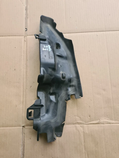 PEUGEOT 208 N/S/FRONT Intercooler Air Guide Duct Channel 9802940580 ...