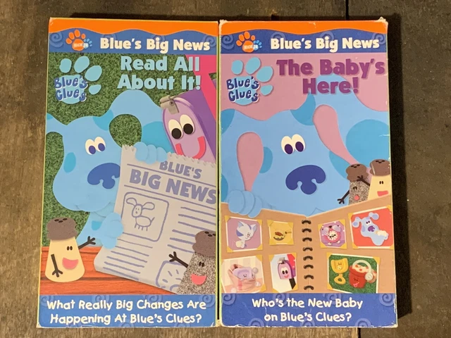 BLUE'S CLUES VHS lot EUR 0,91 - PicClick DE
