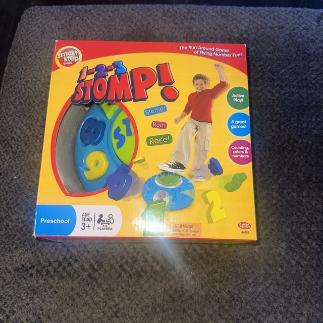 WILD PLANET 1-2-3 STOMP! Preschool Game EDUCATIONAL MATH NUMBERS $18.00 ...