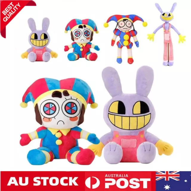 The Amazing Digital Circus Pomni Jax Plush Cartoon Plushie Toys Doll