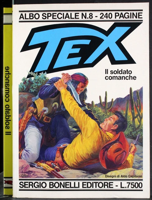 TEX ALBO SPECIALE n.8 IL SOLDATO COMANCHE - USATO Ed. BONELLI - SCONTO 5% EUR 14,25 - PicClick IT