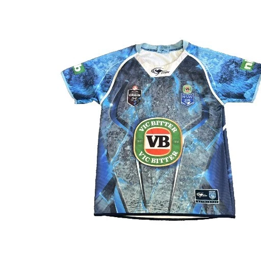 CLASSIC NSW NEW South Wales Blues State Of Origin Jersey Size Small VB ...
