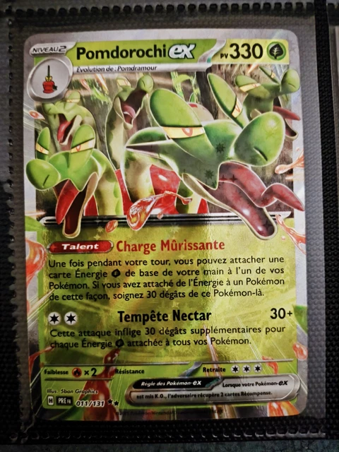 CARTE POKÉMON POMDOROCHI ex Evolutions Prismatiques 011/131 EUR 1,80 ...