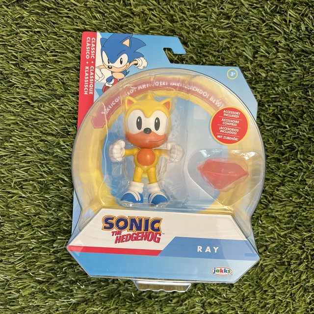 2022 SONIC THE Hedgehog Classic RAY Squirrel Articulated Chaos Emerald ...