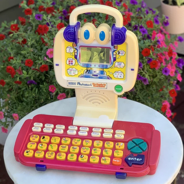 VTECH ALPHABERT READY to Read Robot Educational Vintage Kids Computer ...