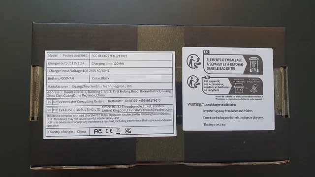 POCKET 8086, DOS laptop, retro computer, free UK special delivery £177. ...