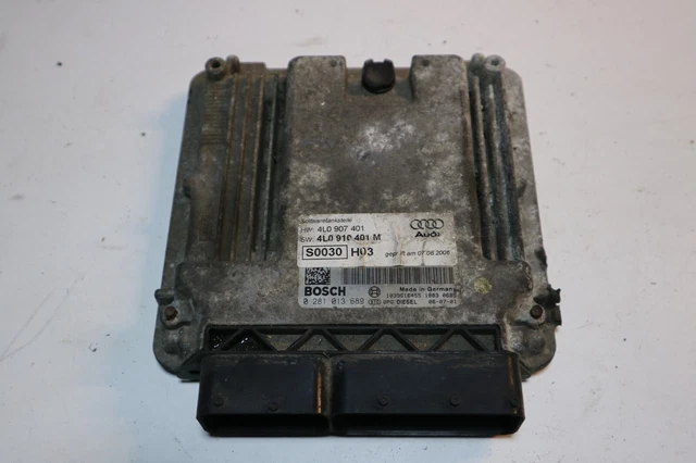 AUDI Q7 2006 BUG 3.0 TDI Diesel Engine Controller DME ECU - 4L0910401 £ ...