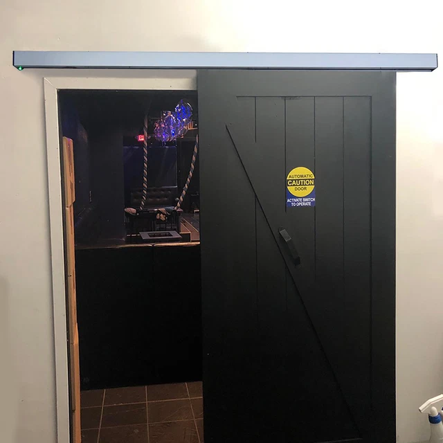 OLIDE AUTOMATIC SINGLE Barn Door Motorized Hardware,Sliding Door Opener ...
