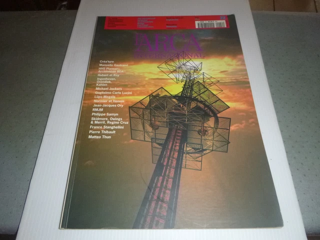 MAGAZINE ARCHITECTURE L' Arca International N° 22 Mai 1998 Francais ...