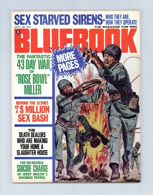 BLUEBOOK FOR MEN Magazine Vol. 109 #2 VF 1970 £41.60 - PicClick UK