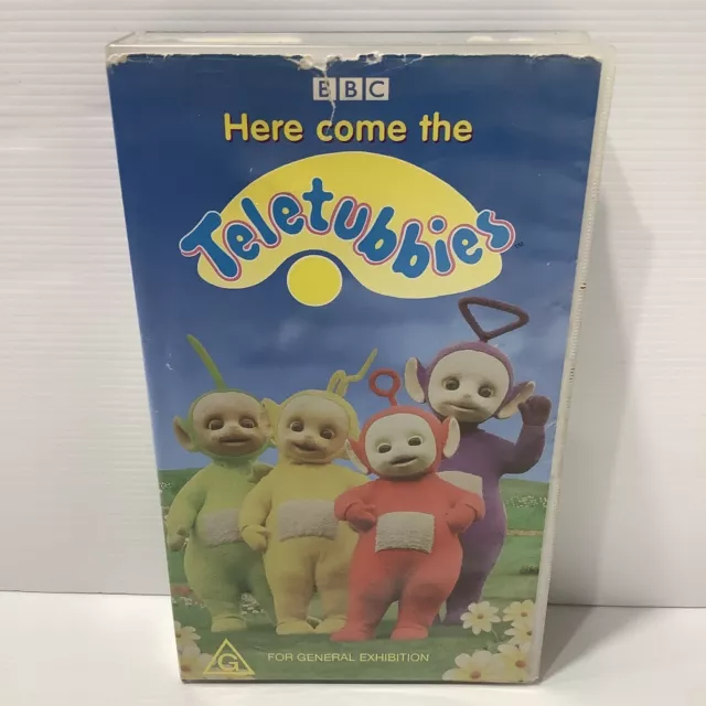 HERE COME THE Teletubbies VHS Kids Family BBC Video Rated G 1997 EUR 11 ...