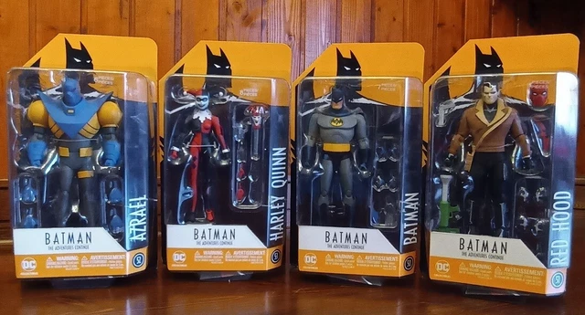 DC COLLECTIBLES BATMAN Animated Set: Batman Azrael Red Hood Harley ...