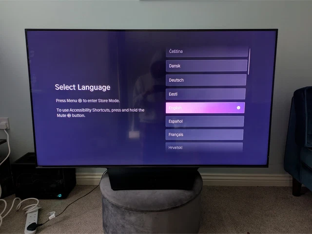 HISENSE 55U7NQTUK 55 inch Mini-LED 4K Ultra HD HDR Smart TV 144hz VRR ...