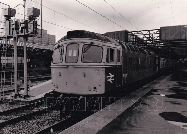 1 BLACK & WHITE 7x5 BR STEAM / DIESEL RAILWAY PRINT PHOTOGRAPH.1960`s £ ...