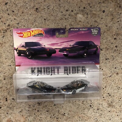 HOT WHEELS 2022 Premium Car Culture 2 Pack Knight Rider K.I.T.T. and K ...