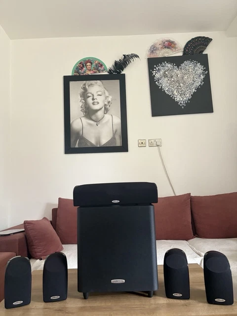 POLK AUDIO TL1600 RCA 5.1 Channel Compact Surround Sound System 100W £ ...