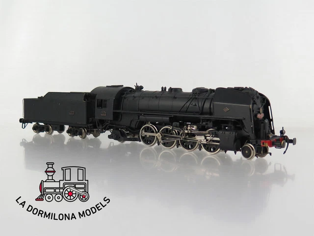 JL692 H0 BRASS MODEL TENSHODO Locomotive 141 R 112 Sncf Noire " Mistral ...