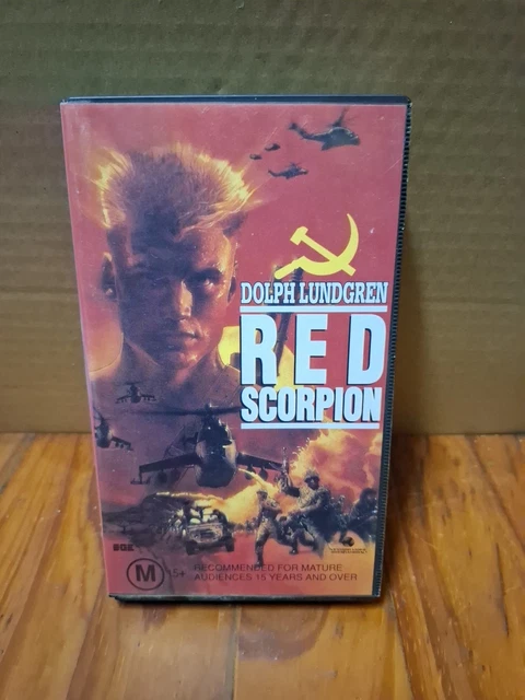 RED SCORPION VHS Dolph Lundgren Movie (Great Condition) £5.96 - PicClick UK