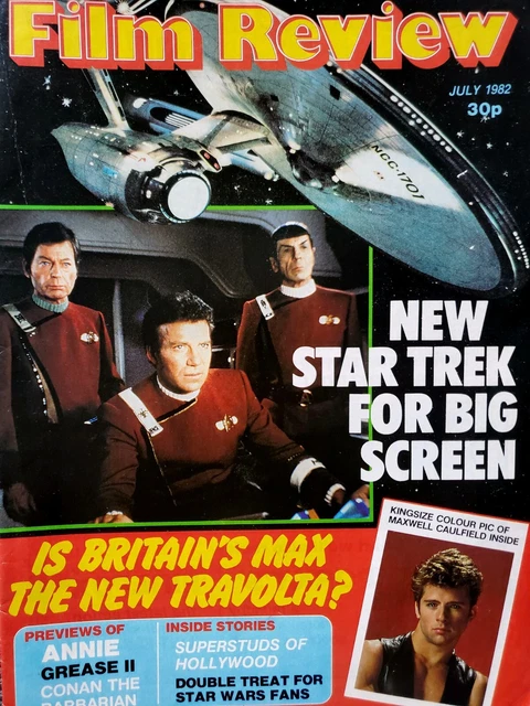 FILM REVIEW JULY 1982 Conan Barbarian, Joan Collins, Barbara Carrera ...