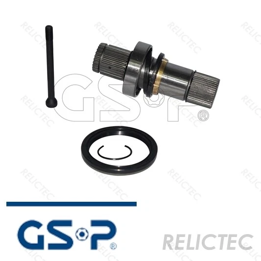 FRONT DRIVE SHAFT Insert Stub Axle Differential VW:TRANSPORTER V T5 ...