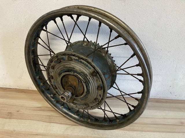 TRIUMPH PRE UNIT Sprung Hub Rear Wheel £135.00 - PicClick UK