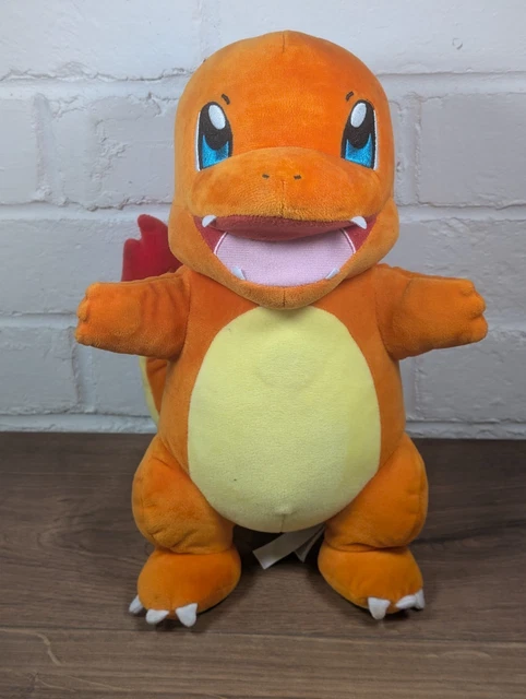 WICKED COOL TOYS Pokémon 12" Talking Charmander Light Up Tail Plush Toy £11.16 - PicClick UK