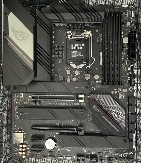 ASUS STRIX B560-E Gaming WiFi £84.00 - PicClick UK