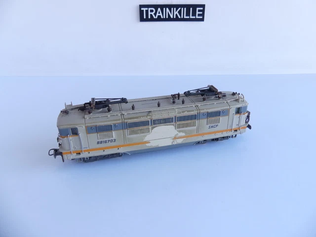 CAISSE JOUEF / Chassis Lima Italie Locomotive Electrique Bb 16703 Sncf EUR 65,00 - PicClick FR