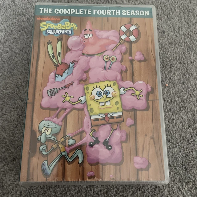 SPONGEBOB SQUAREPANTS - The Complete Fourth 4 Four Season DVD NEW ...