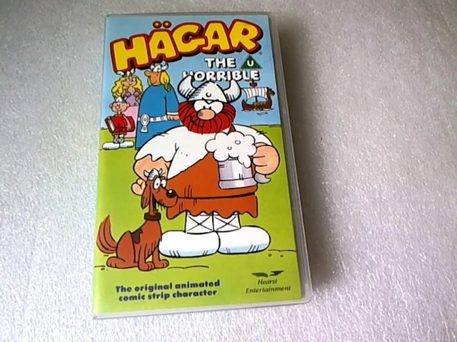 HAGAR THE HORRIBLE - Animated - VHS Video - VHS Video Tape In VGC. EUR ...