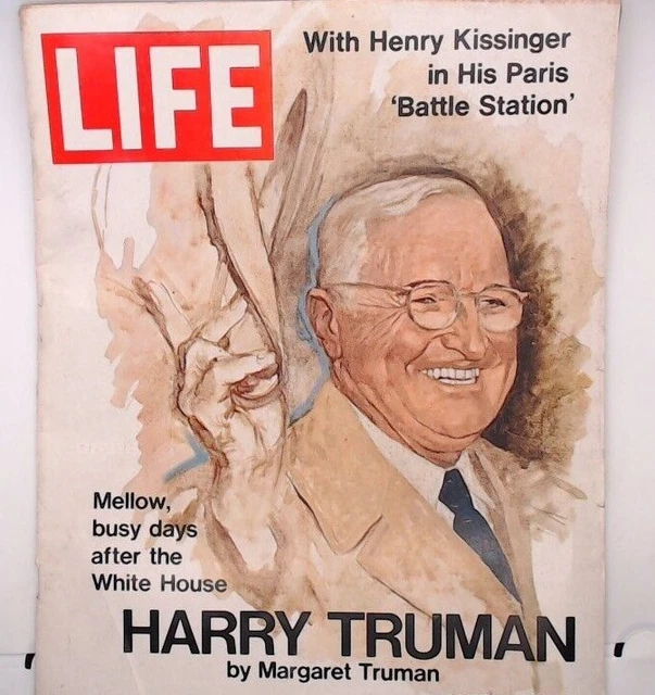 LIFE MAGAZINE, DECEMBER 1, 1972, HARRY TRUMAN £21.69 - PicClick UK