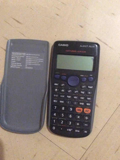 CASIO (FX-83GT PLUS) Scientific Calculator £6.00 - PicClick UK